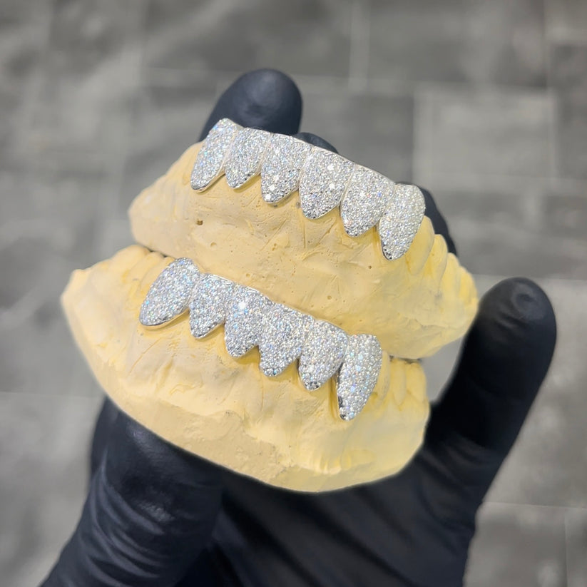VVS DIAMOND GRILLZ FULL SETS – GrilledUpUK